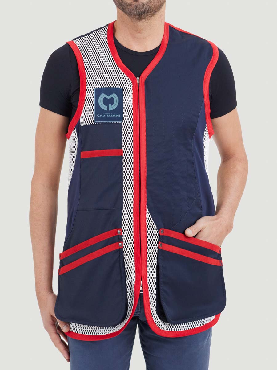 CASTELLANI USA. CASTELLANI MENS SPORTING PRO MESH SHOOTING VEST 038-174